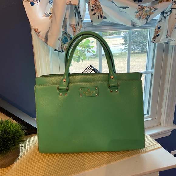 kate spade | Bags | Kate Spade Lime Green Satchel | Poshmark